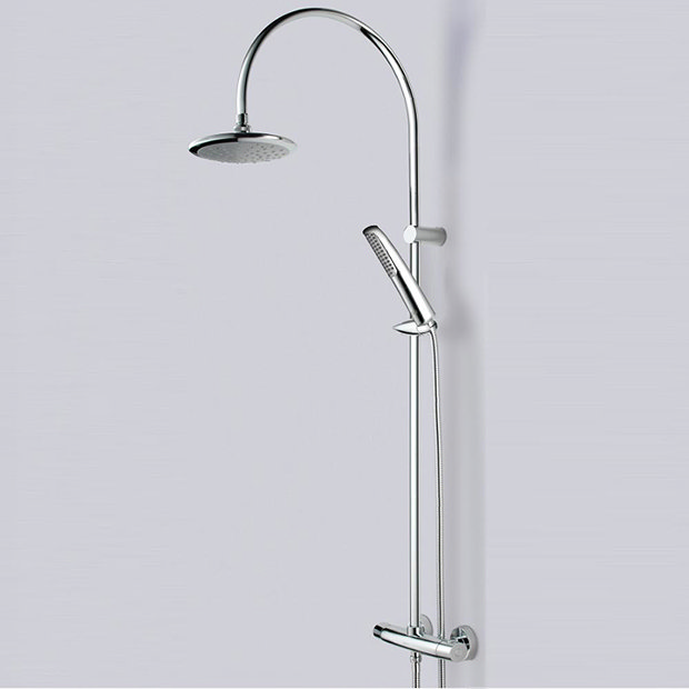 Bristan - Oval Thermostatic Surface Mounted Shower Valve w/ Diverter ...