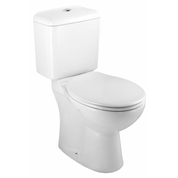 Bristan Quest Close Coupled Toilet With Seat | Victorian Plumbing