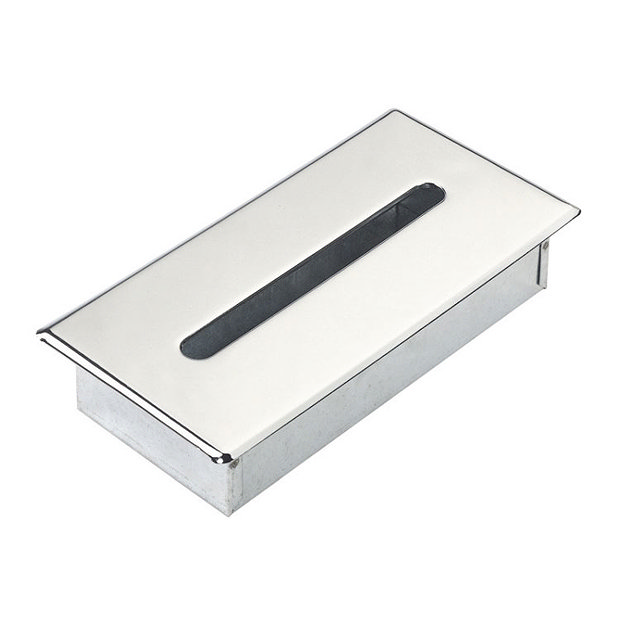 Bristan Solo Recessed Tissue Box | From Victorian Plumbing.co.uk