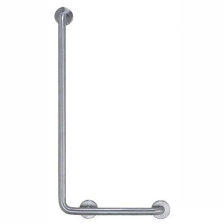 Bristan Stainless Steel L-Shaped Grab Rail | Victorian Plumbing.co.uk