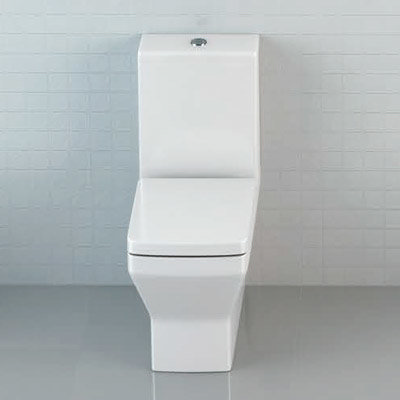 Britton Bathrooms - Cube S20 Close Coupled Toilet & Soft Close Seat at ...