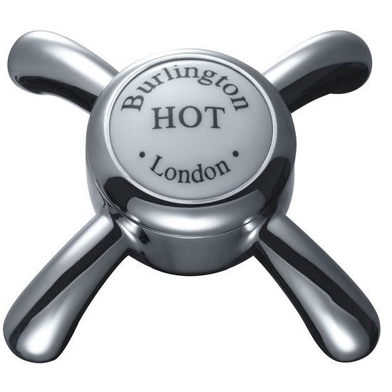 Burlington Anglesey Angled Bath Shower Mixer w Riser, Curved Arm, 9 ...