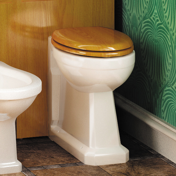 Burlington Back to Wall Pan - P3 at Victorian Plumbing UK