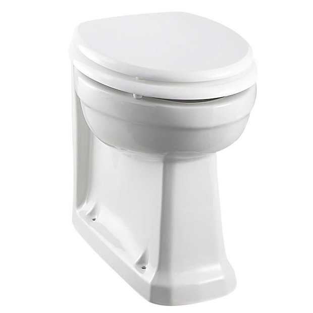 Burlington Back to Wall Pan - P3 at Victorian Plumbing UK