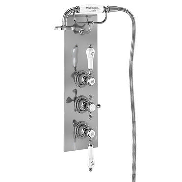 Burlington Clyde Concealed Valve & Cradle Dual Outlet | Claremont