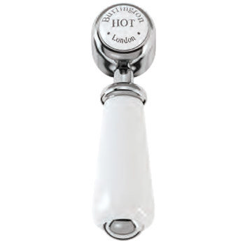 Burlington Kensington Regent - 3 Tap Hole Basin Mixer w/ Pop Up Waste ...