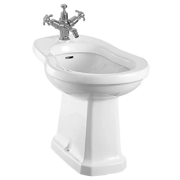 Burlington Traditional Bidet - P4 at Victorian Plumbing UK