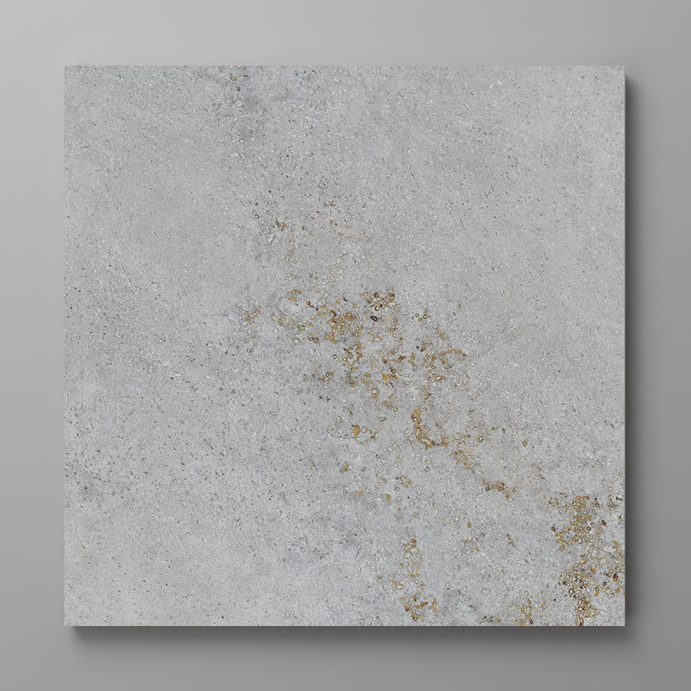 Canedo Grey Stone Effect Rectified Wall and Floor Tiles - 600 x 600mm