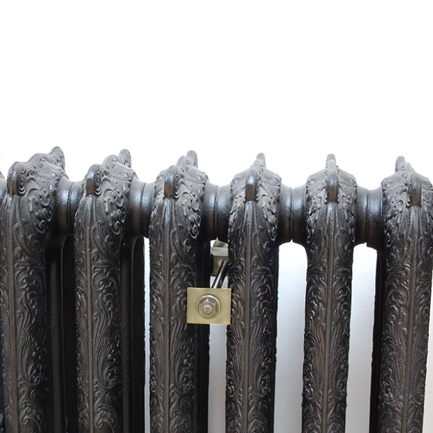 Cast Iron Radiator Luxury Wall Stay Bracket - Antique Brass