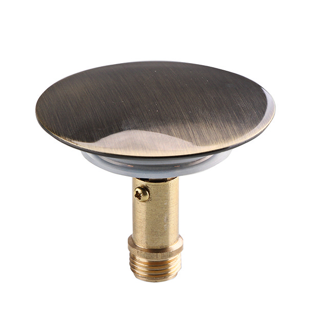 Chatsworth 1928 Antique Brass Overflow Bath Filler With 3/4" Deck Bath ...