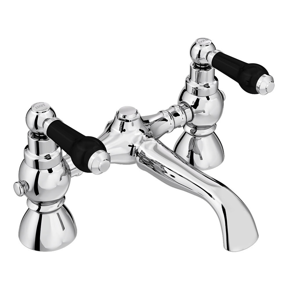 Chatsworth 1928 Traditional Black Lever Bath Filler Tap | Victorian ...