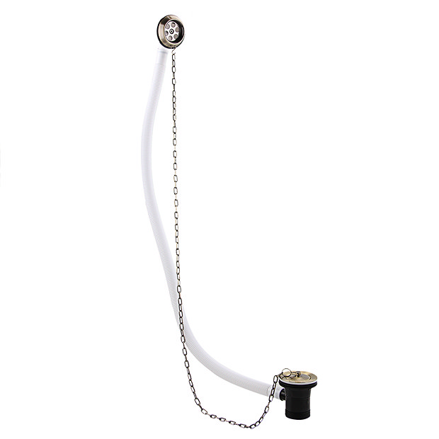Chatsworth Antique Brass Extended Retainer Bath Waste, Overflow with ...