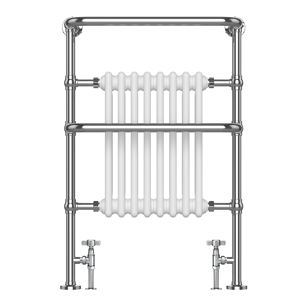 Chatsworth Savoy Traditional Heated Towel Rail Radiator with Extra ...