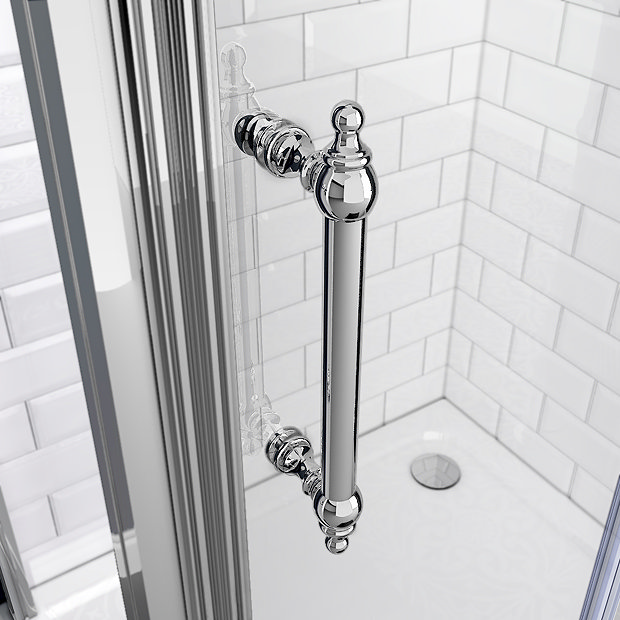 Chatsworth Traditional 1000 x 700mm Sliding Door Shower Enclosure ...