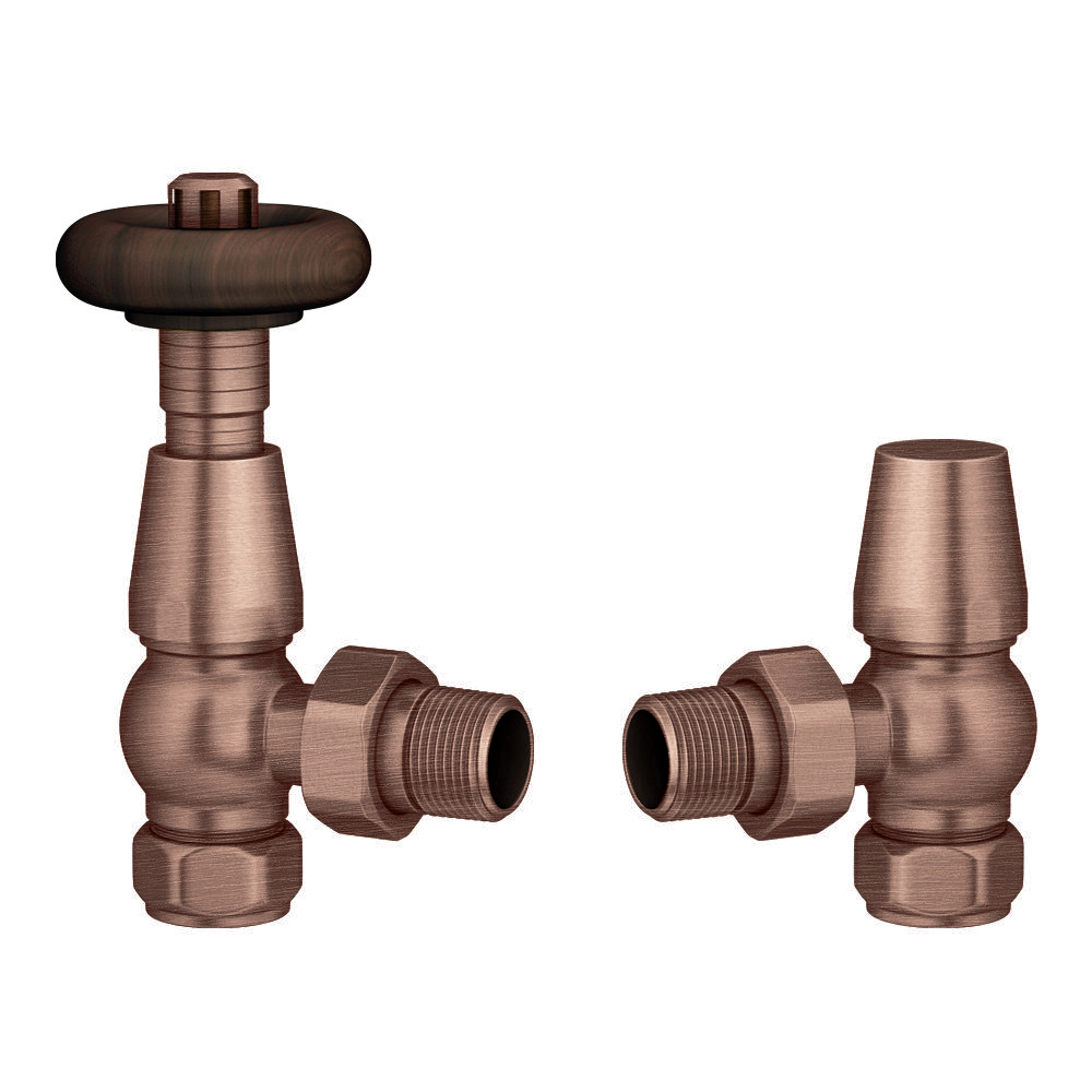 Chatsworth Traditional Antique Copper Thermostatic Radiator Valve ...