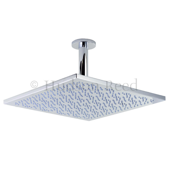 Hudson Reed Grand Sheer Square Fixed Shower Head & Ceiling Arm - A306 ...