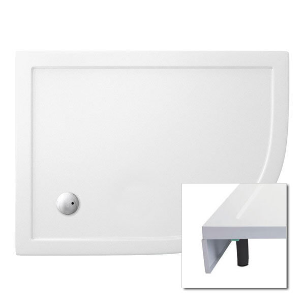 Cleargreen 35mm Offset Quadrant Shower Tray | From Victorian Plumbing