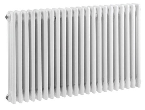 White Colosseum Triple Column Radiator 600 x 1011mm at Victorian ...