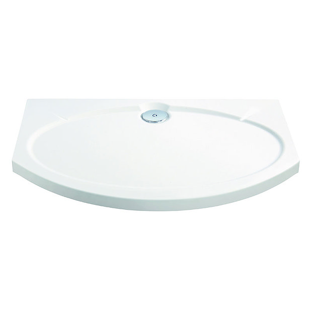 Coram Designer Slimline Bow Front Shower Tray | Available Online Now