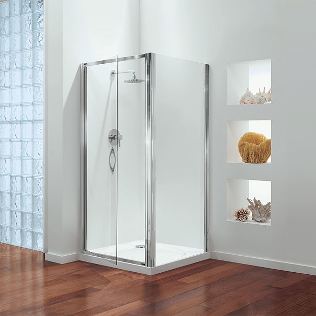 Coram Premier Pivot Shower Door | Now At Victorian Plumbing.co.uk