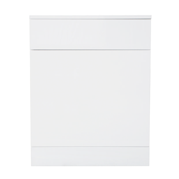 Cove PVC WC Unit Gloss White (W600 x D300mm) 100% Waterproof