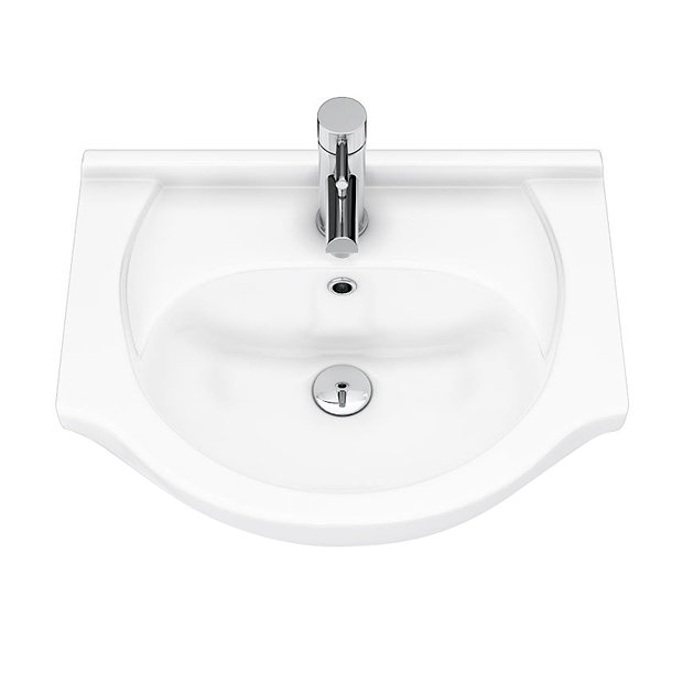 Cove White PVC 550mm Vanity Unit - 100% Waterproof