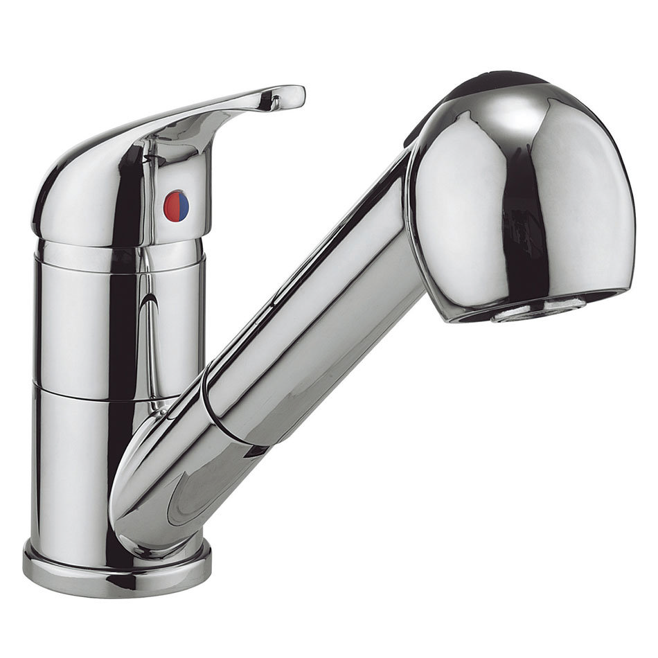 Crosswater - Cucina Vital Single Lever Kitchen Mixer with Pull Out ...