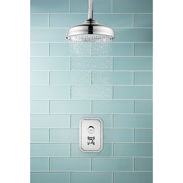 Crosswater Dial Belgravia Shower Valve w/ Head | Victorian Plumbing
