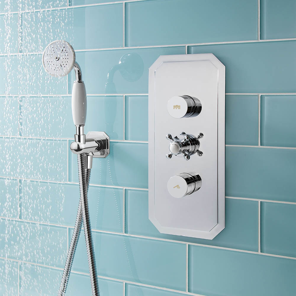 Crosswater Dial Belgravia 2 Control Shower Valve | Victorian Plumbing