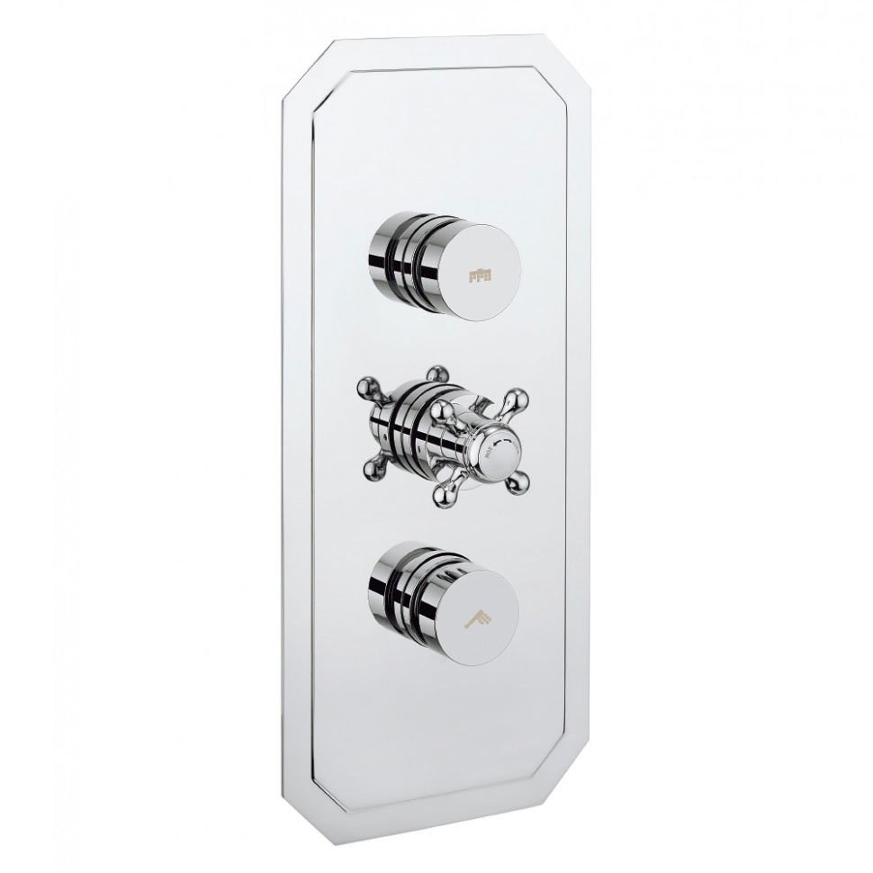 Crosswater Dial Belgravia 2 Control Shower Valve | Victorian Plumbing