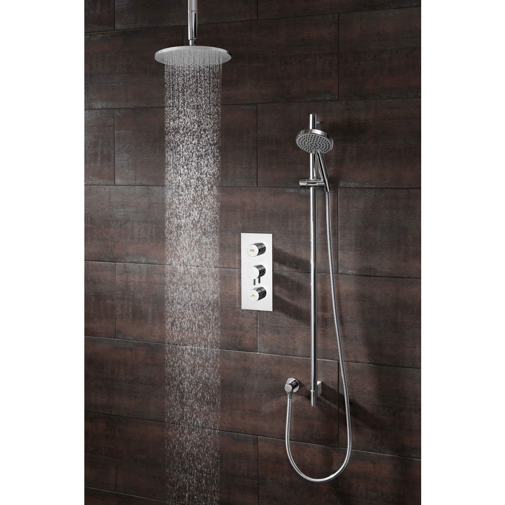 Crosswater Dial Kai Lever Shower Valve w/ Kit | Victorian Plumbing
