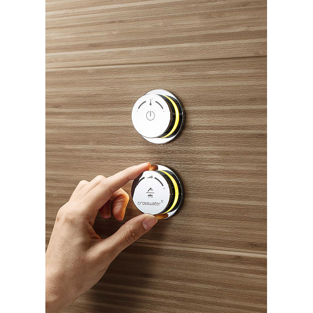 Crosswater Digital Duo 2-Way Processor and Shower Controls with Shower ...