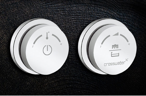 Crosswater Digital Duo 2-Way Processor and Shower Controls with Shower ...