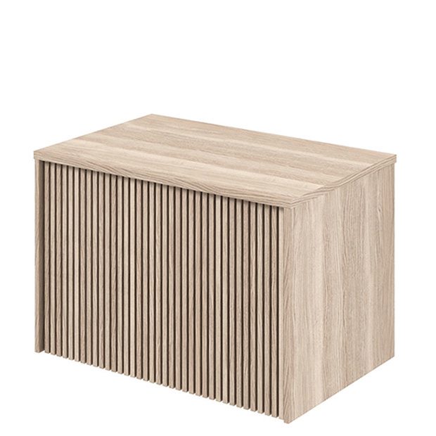 Crosswater Limit 700mm Modern Oak Wall-Hung Vanity Unit with Worktop