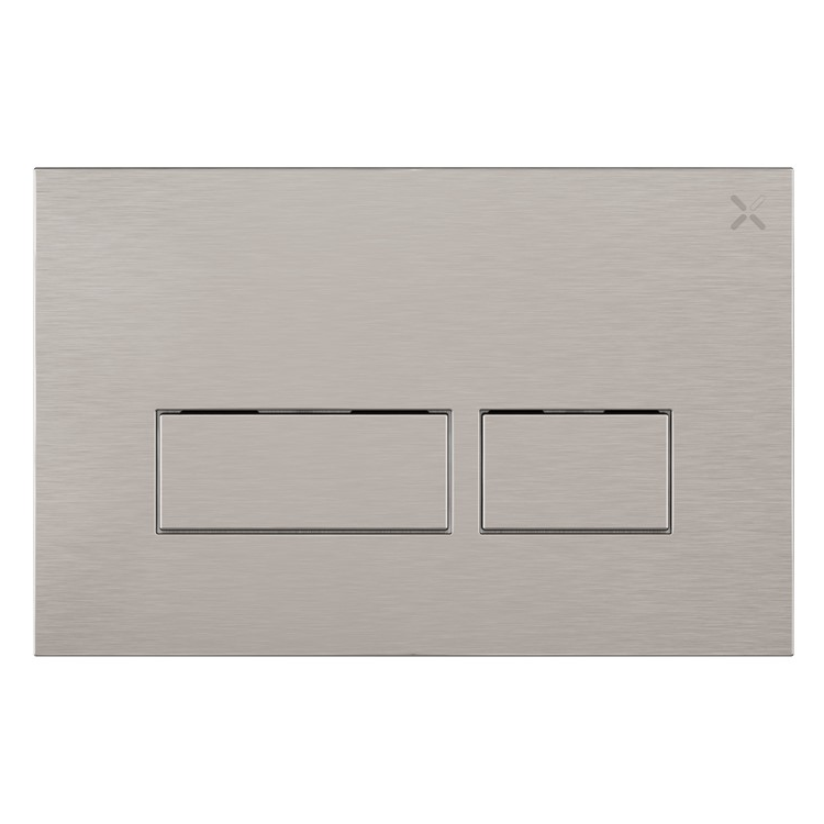 Crosswater MPRO Stainless Steel Flush Plate - Brushed Stainless Steel