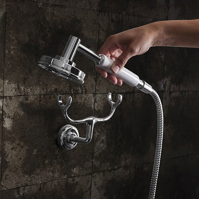 Crosswater Waldorf Art Deco Valve w/ Wall Cradle | Victorian Plumbing