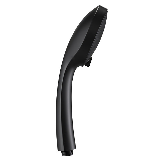 Croydex Matt Black Presion Five Function 100mm Shower Handset
