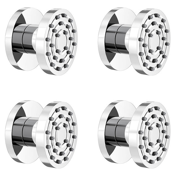 Cruze Body Jet | 4 x Slim Round Jets | Online At Victorian Plumbing