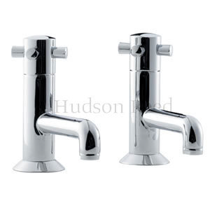 Designer Milan Basin Taps at Victorian Plumbing UK
