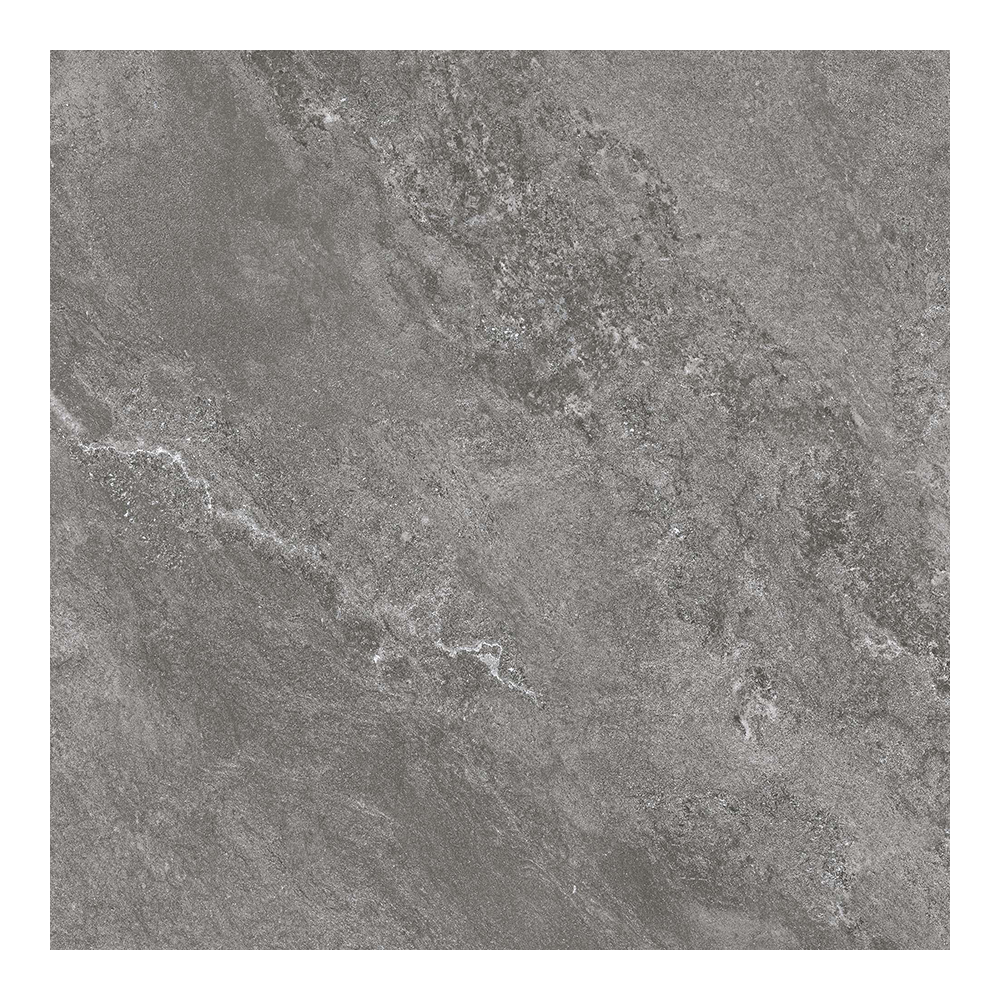 Deveso Outdoor Anthracite Stone Effect Floor Tiles - 600 x 600mm