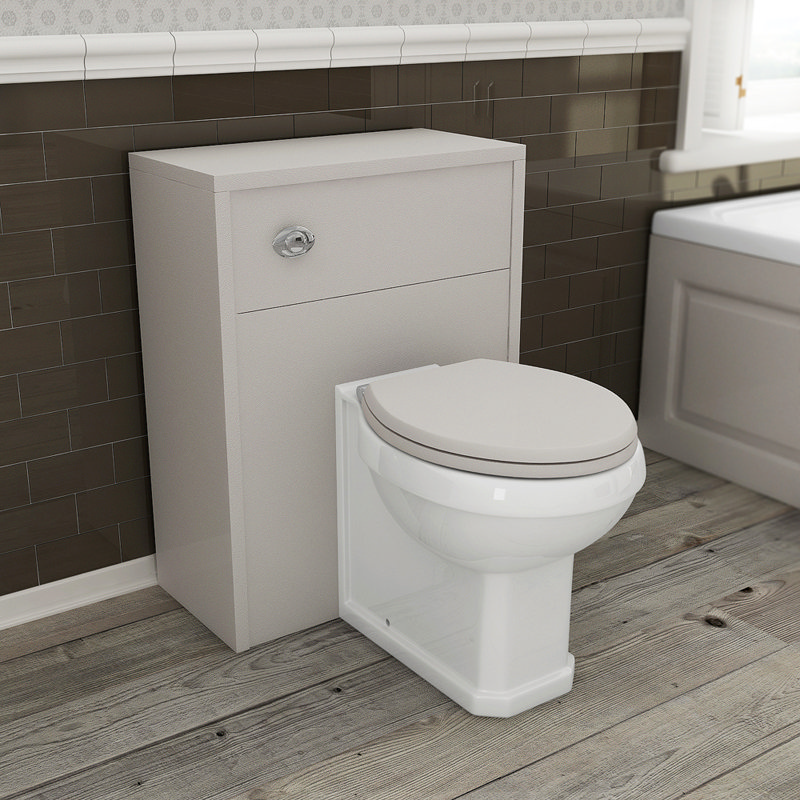 Devon Cashmere 600mm Traditional Back To Wall WC Unit | Online Now