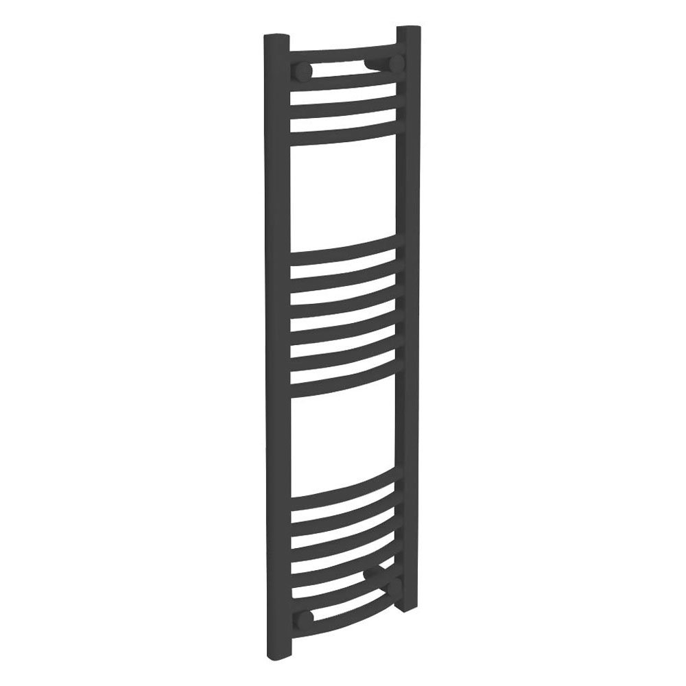 Diamond Curved Heated Towel Rail | W300 x H1000mm | Victorian Plumbing