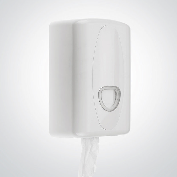 Dolphin - Plastic Mini Centre-Feed Dispenser - BC8310W at Victorian ...