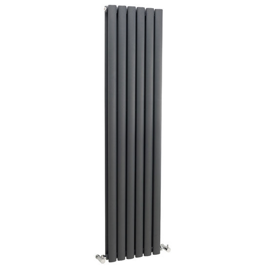 Double Panel Designer Radiator 1500 x 354mm - Anthracite - Ex Display ...