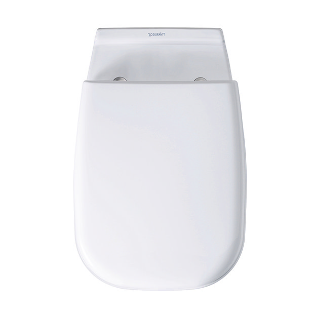 Duravit D-Code HygieneGlaze Wall Hung Toilet + Seat