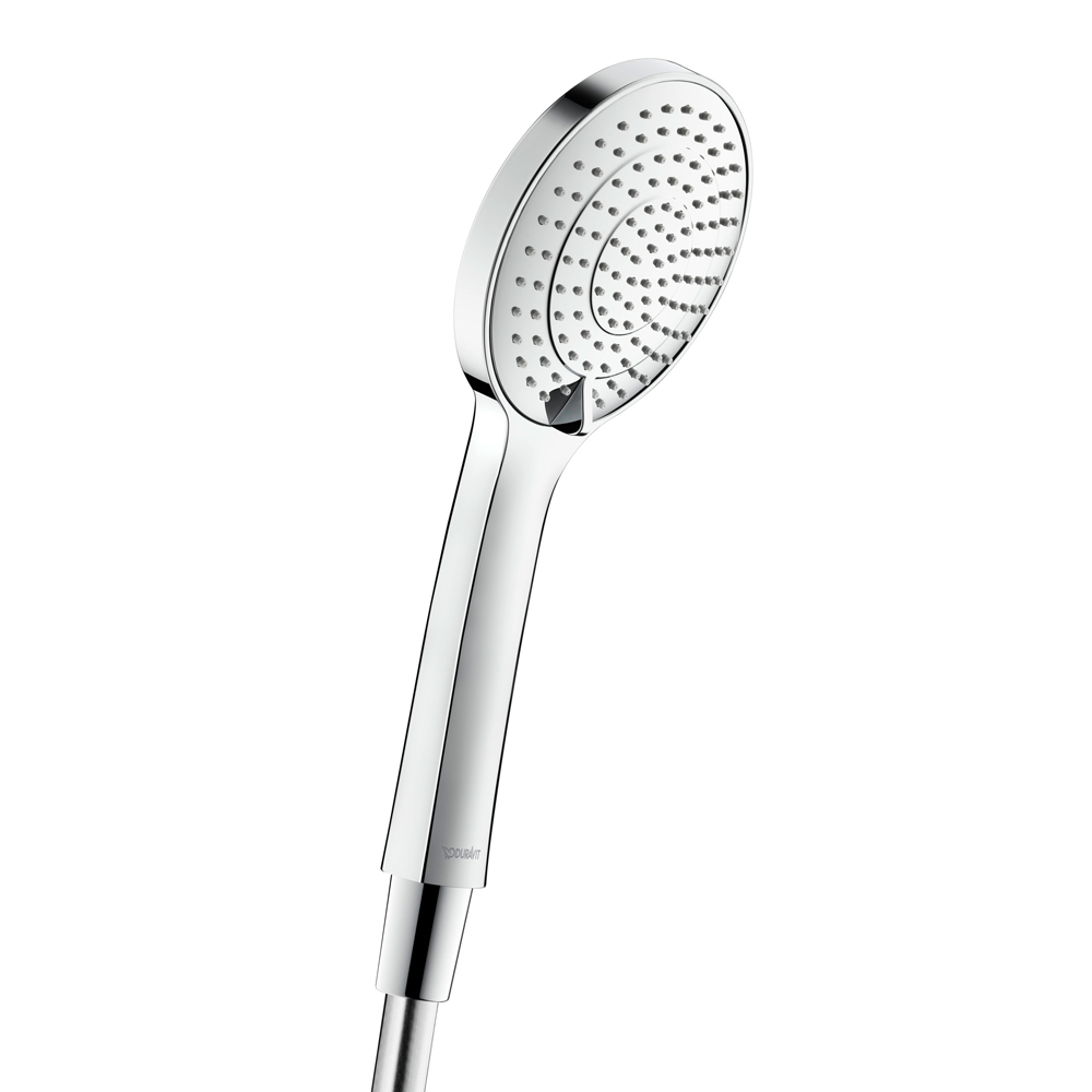Duravit MinusFlow 110mm Shower Handset with 3 Spray Patterns - Chrome ...