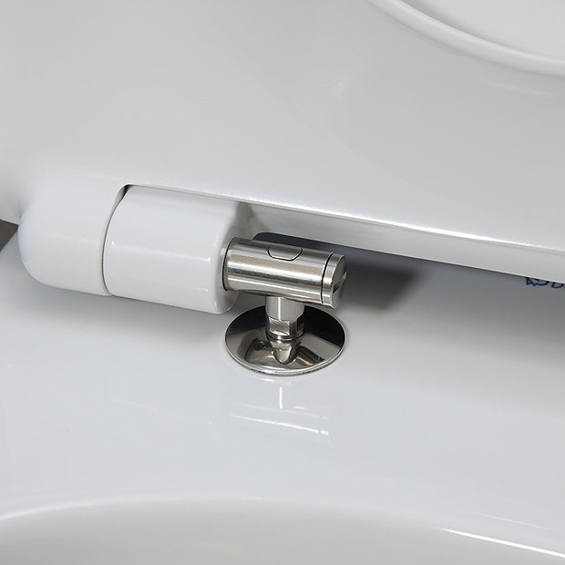 Duravit No.1 Rimless Back to Wall Toilet Pan + Soft-Close Seat ...
