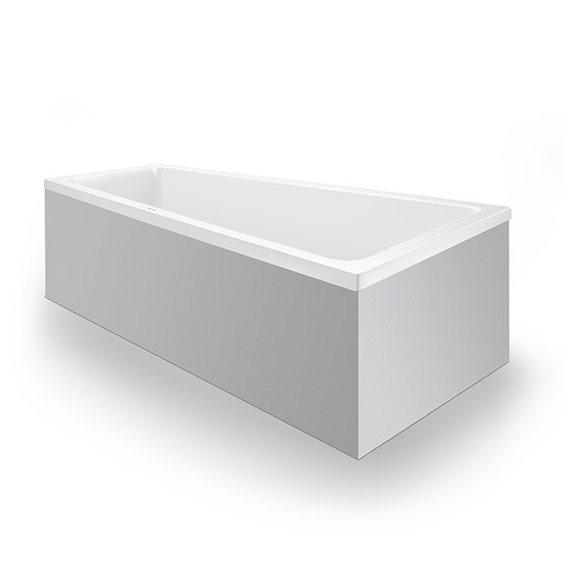 Duravit No.1 Trapezoidal Bath + Support Feet (Left Hand)