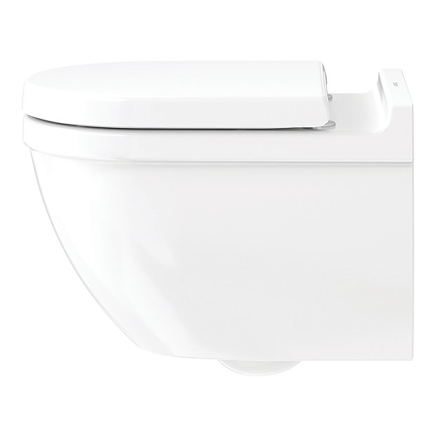 Duravit Starck 3 Rimless HygieneGlaze Durafix Wall Hung Toilet + Seat