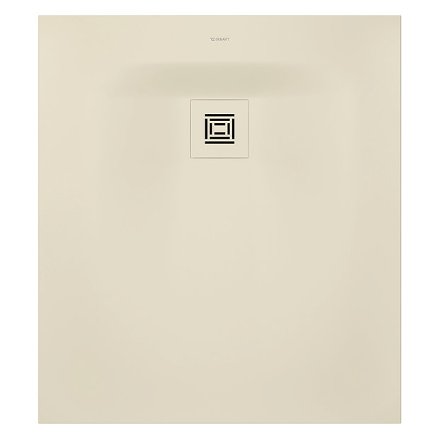 Duravit Sustano 900 x 800mm Rectangular Shower Tray - Matt Cream